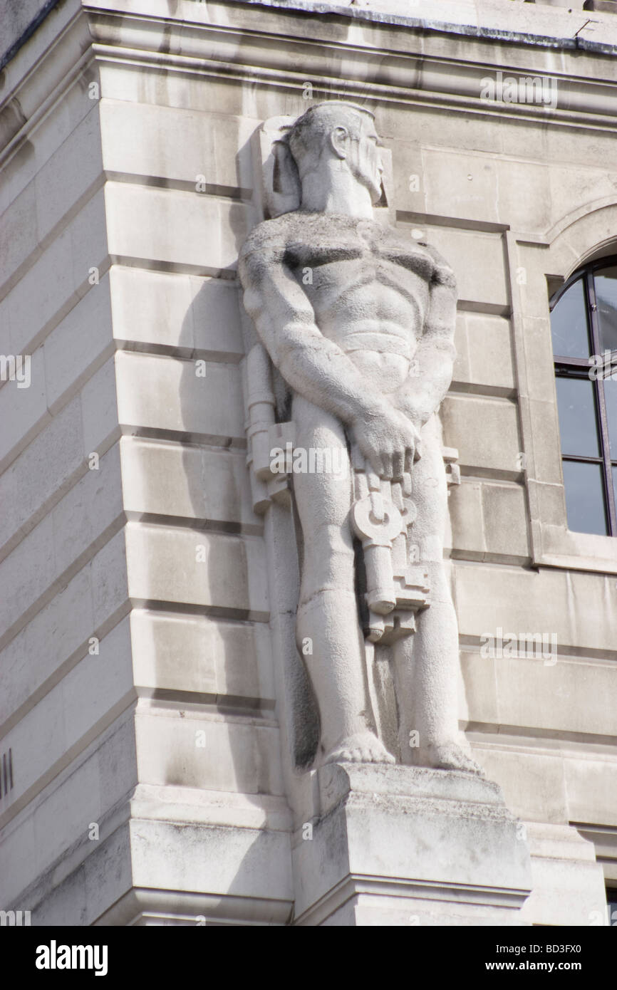 Bank of England, Threadneedle Street, architectural ornament with ...