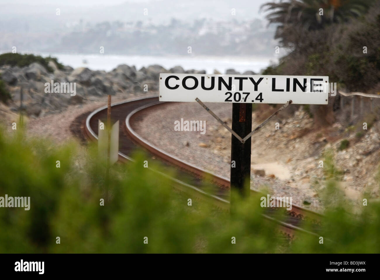 American railway sign hi-res stock photography and images - Alamy