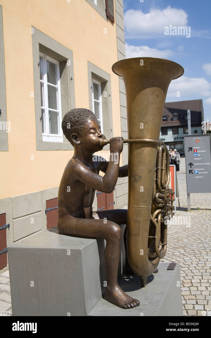 Sketches Of Boy Tuba Player