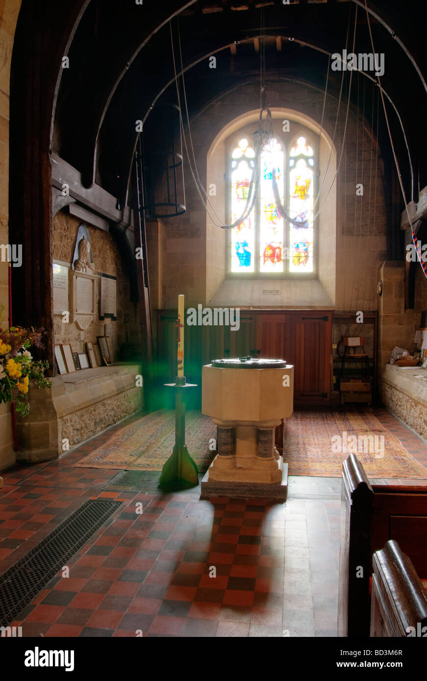 The Parish Church of Saint Bartholomew in the english village of Rogate ...