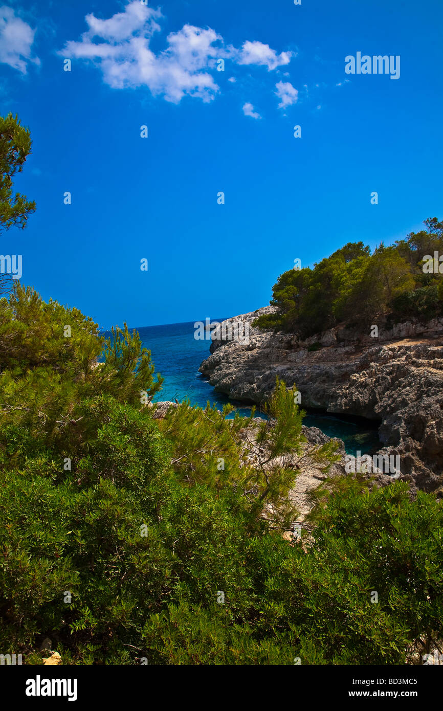 Cala Varques Majorca Balearic Islands Stock Photo - Alamy
