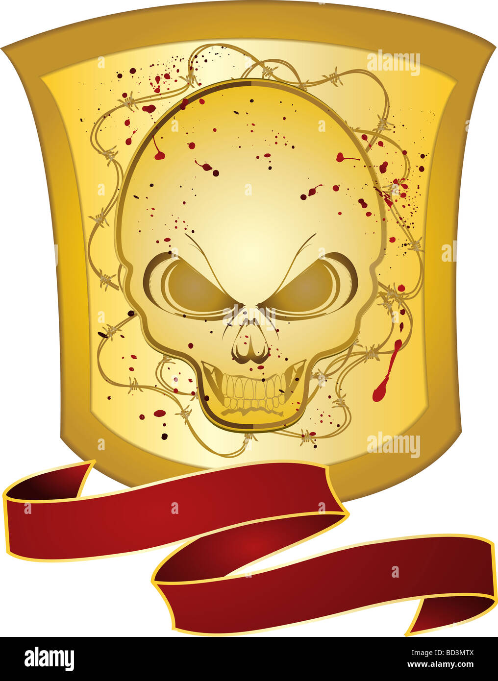 Heraldry banner hi-res stock photography and images - Alamy