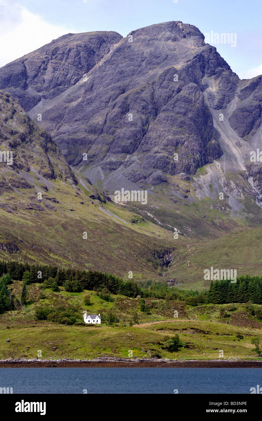 Blaven from Torrin. Loch Slapin, Strathaird, Isle of Skye, Inner ...