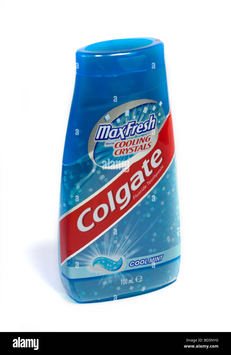 Colgate Cooling Crystals Toothpaste in Coolmint Flavour Stock Photo - Alamy