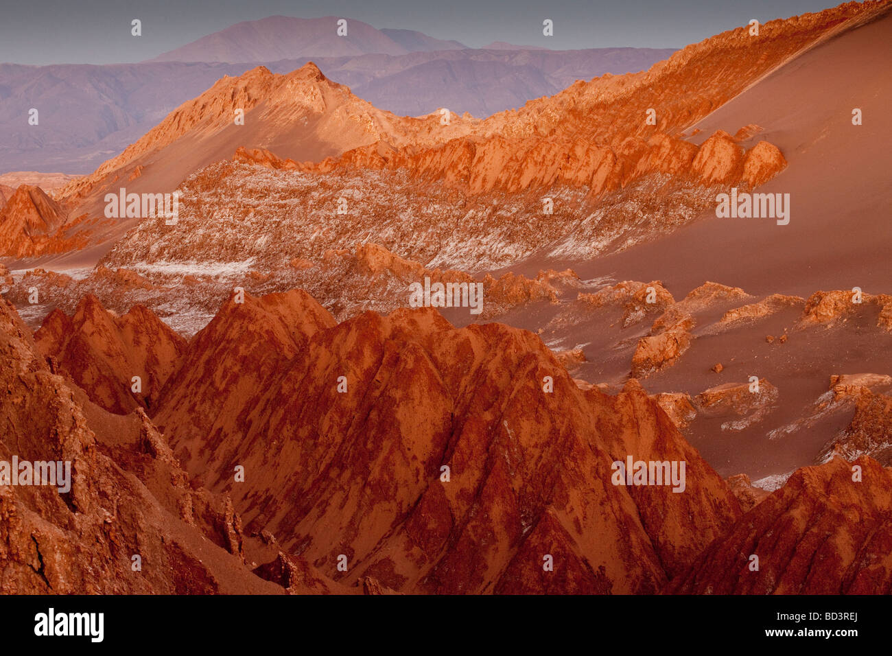 Strata and Formations of Erosion in the Atacama Desert Stock Photo - Alamy