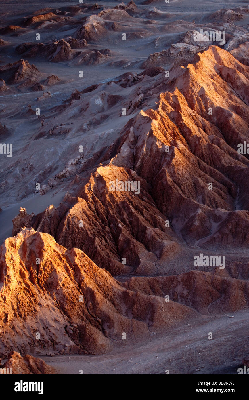 Strata and Formations of Erosion in the Atacama Desert Stock Photo - Alamy