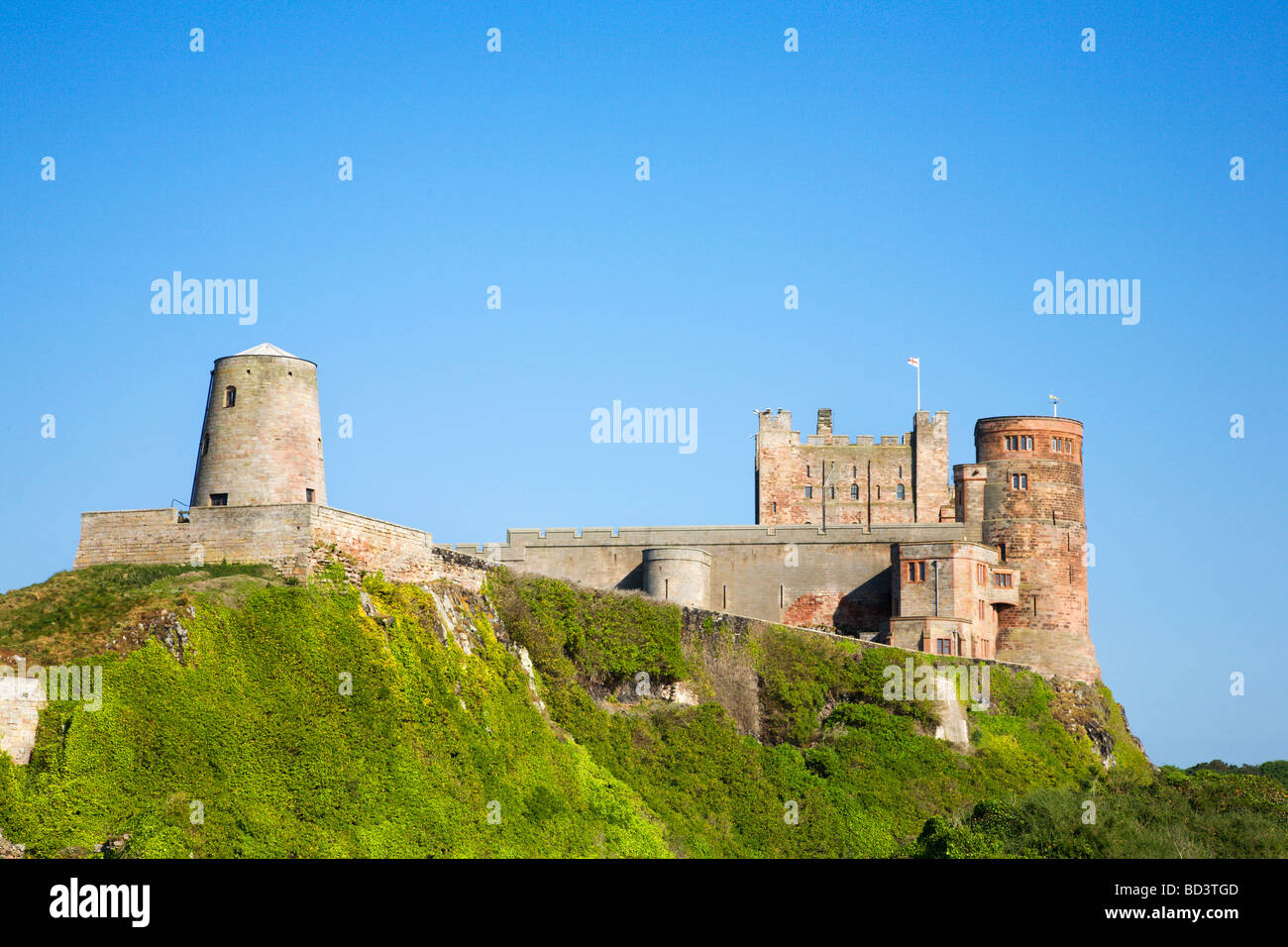 Bamburgh Castle Bamburgh Northumberland England Stock Photo - Alamy