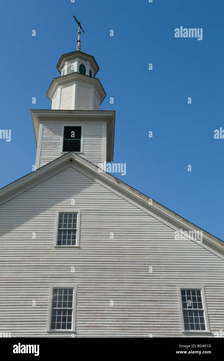 Old West Church Exterior Stock Photo - Alamy