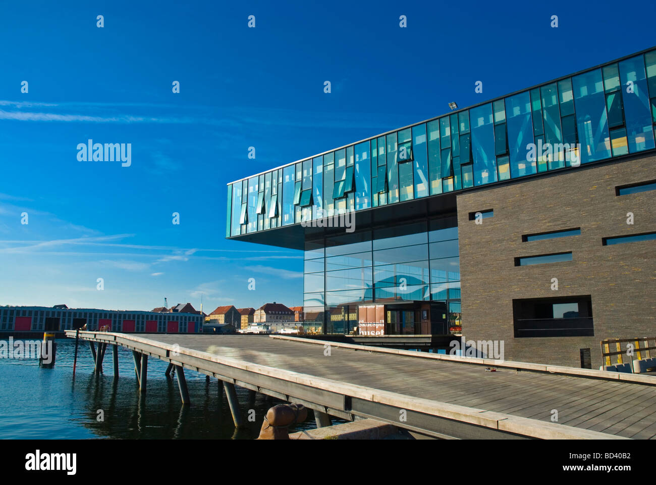 Det Konglige Teater the Royal theatre exterior in Copenhagen Denmark ...