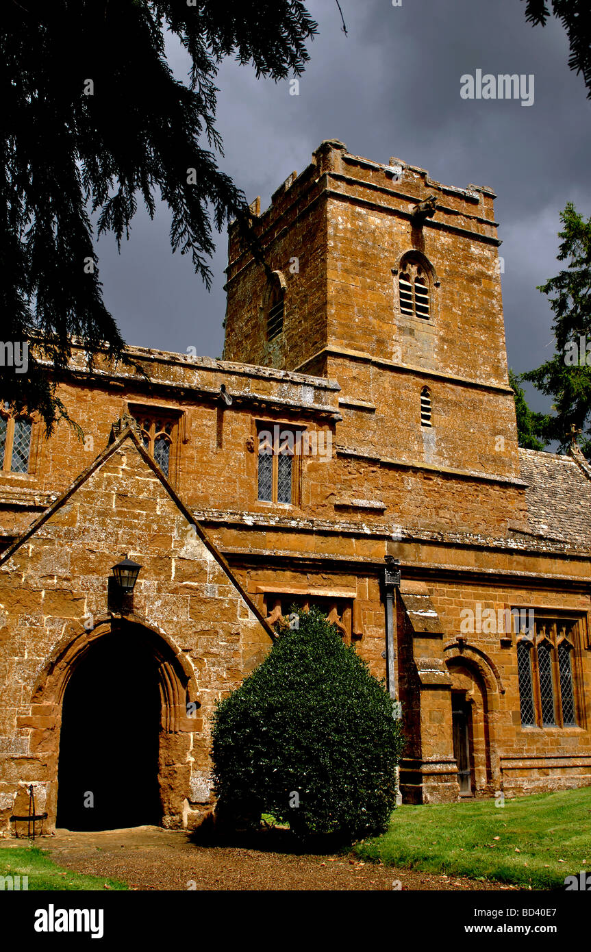 St. Michael and All Angels Church, Alkerton, Oxfordshire, England, UK ...