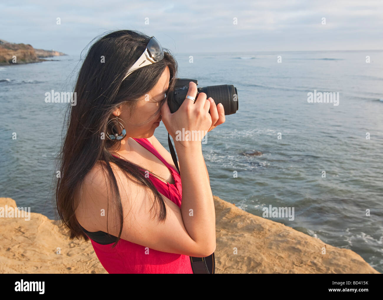 Woman Attractive Nikon Photographer High Resolution Stock Photography ...
