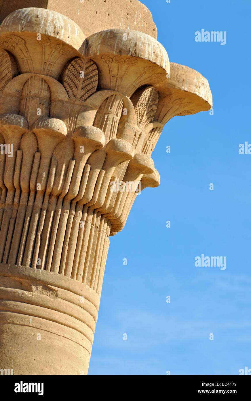 Capital of Complex Campaniform Column from Ptolemaic Era Kiosk of ...