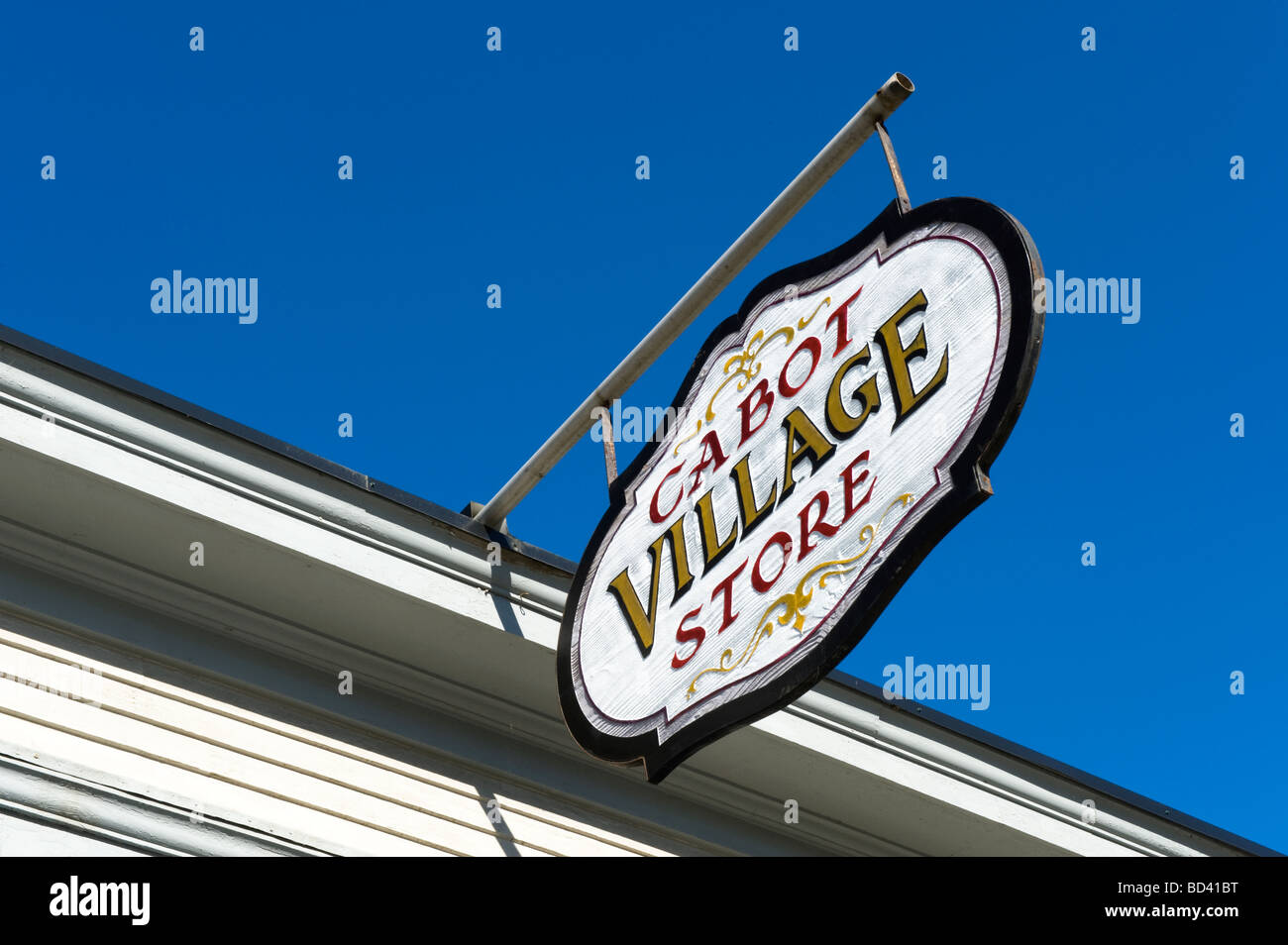 Village Store Sign Stock Photo - Alamy