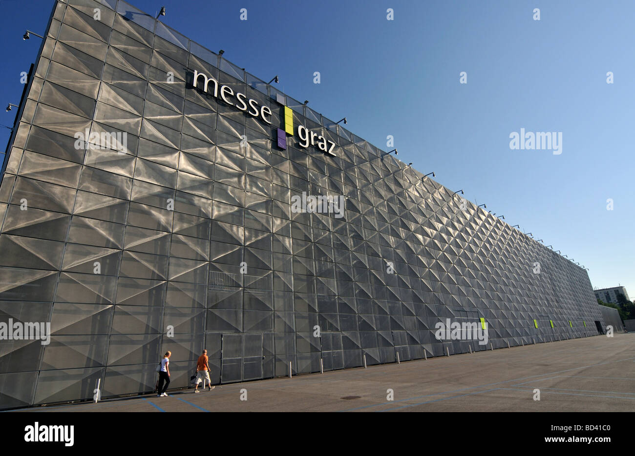 Modern Architecture of Halle Hall A of Messe Graz Graz Trade Fairs and ...