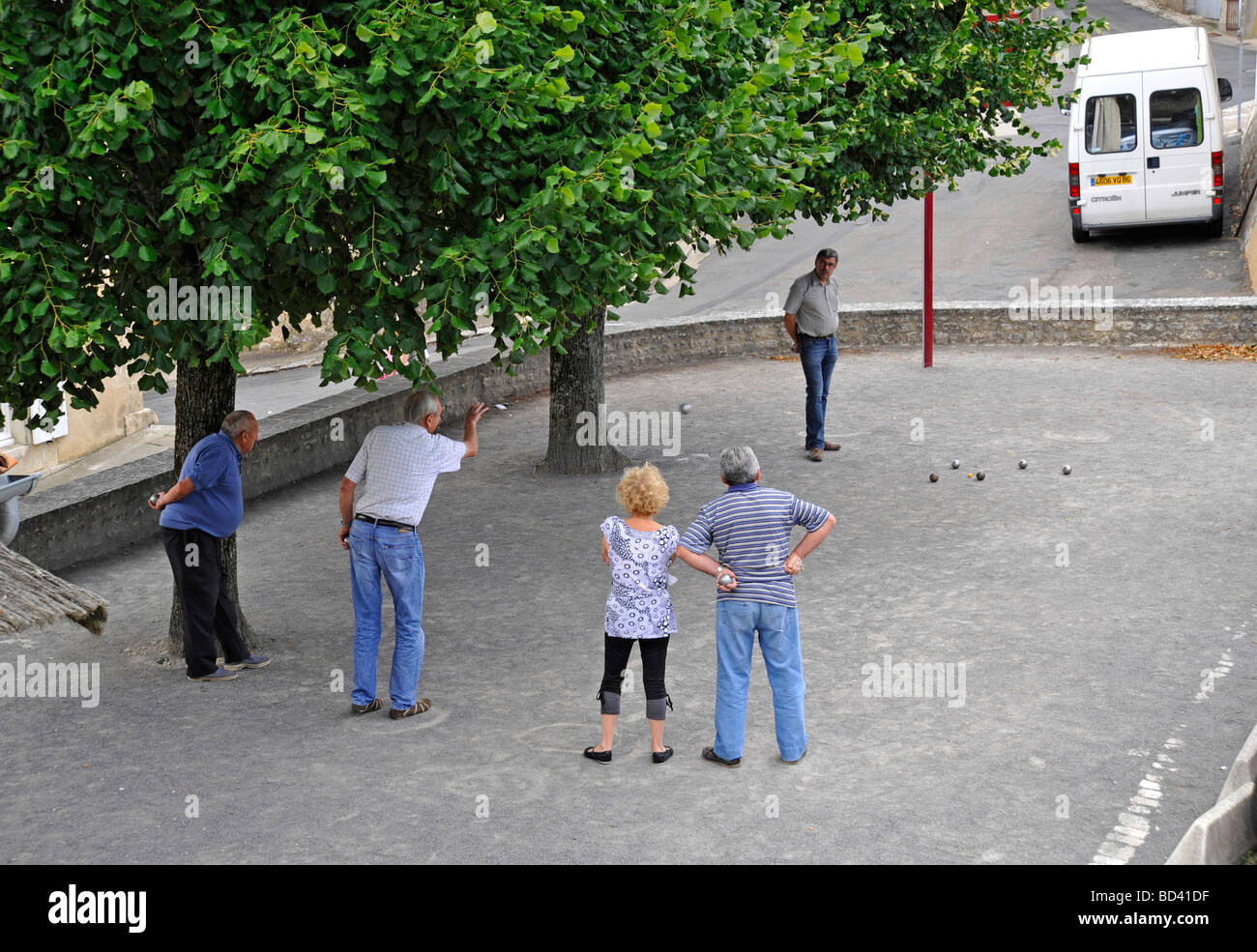 Boules court hi-res stock photography and images - Alamy