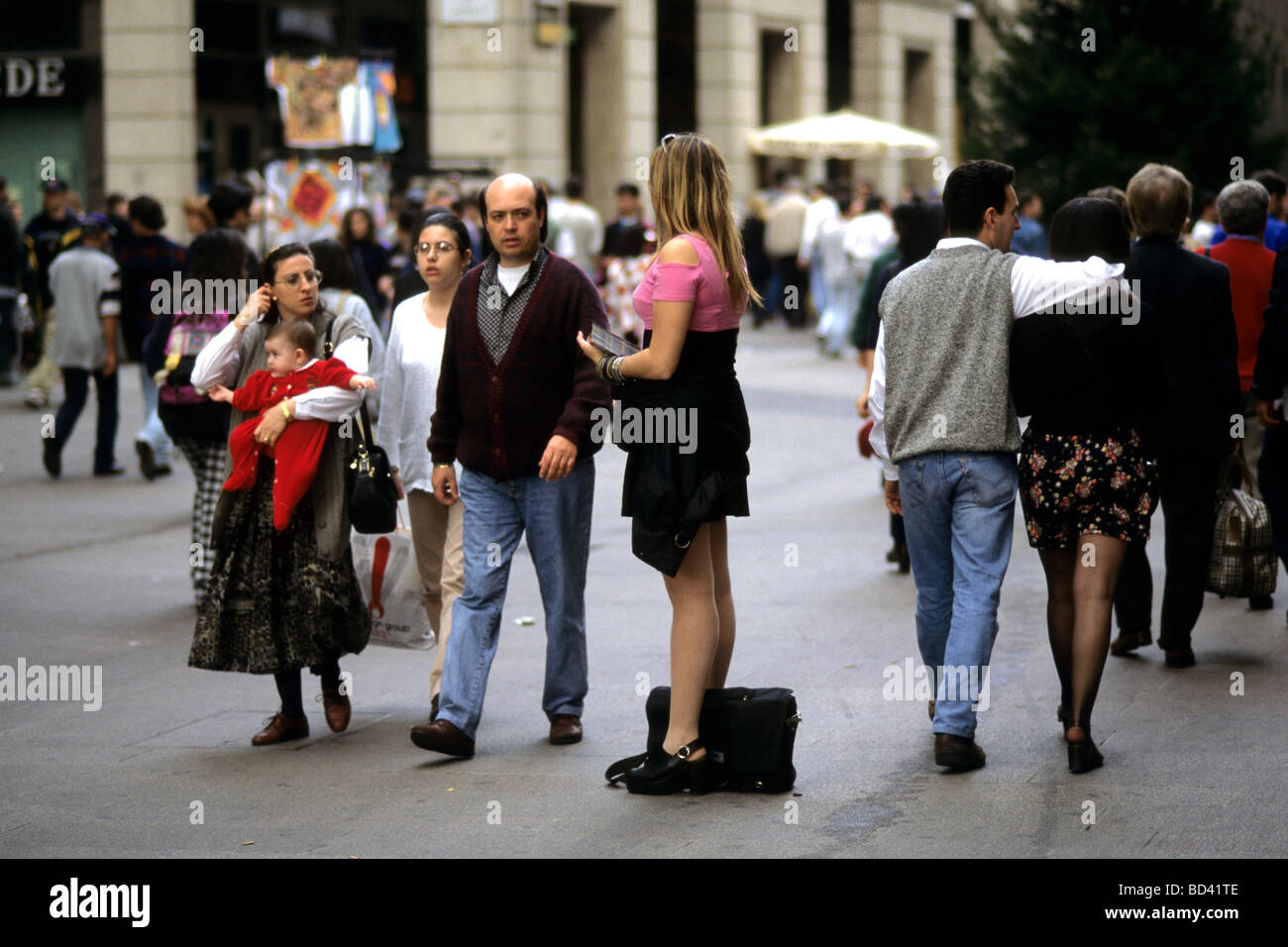 milan daily life Stock Photo - Alamy