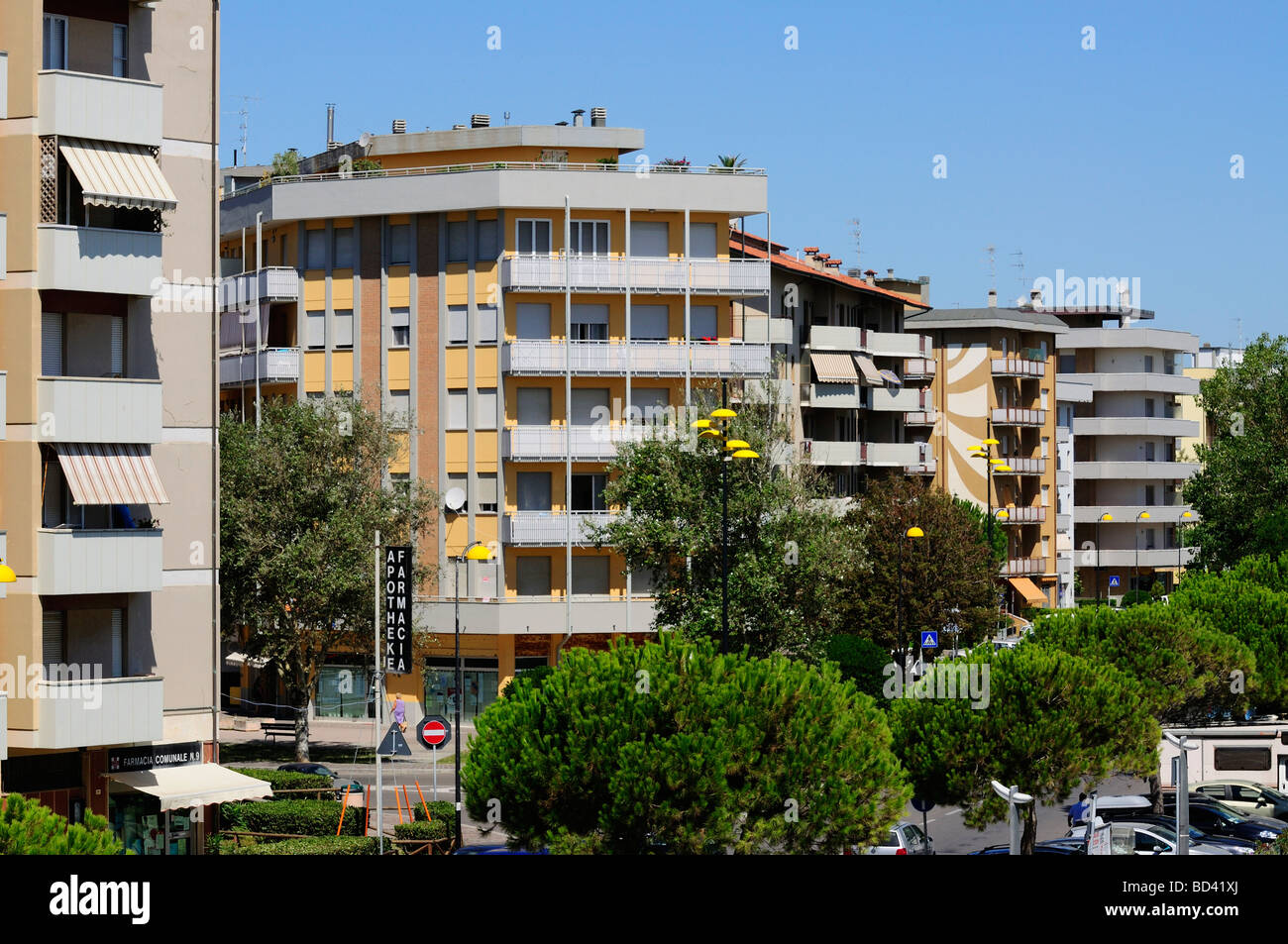 Lido Adriano resort Stock Photo - Alamy