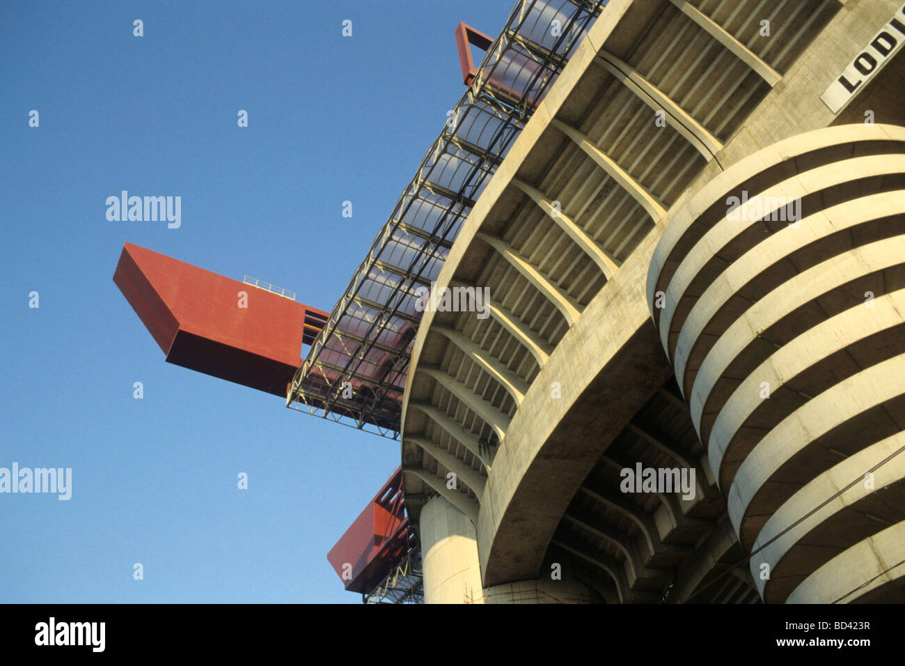 milan meazza stadium Stock Photo - Alamy