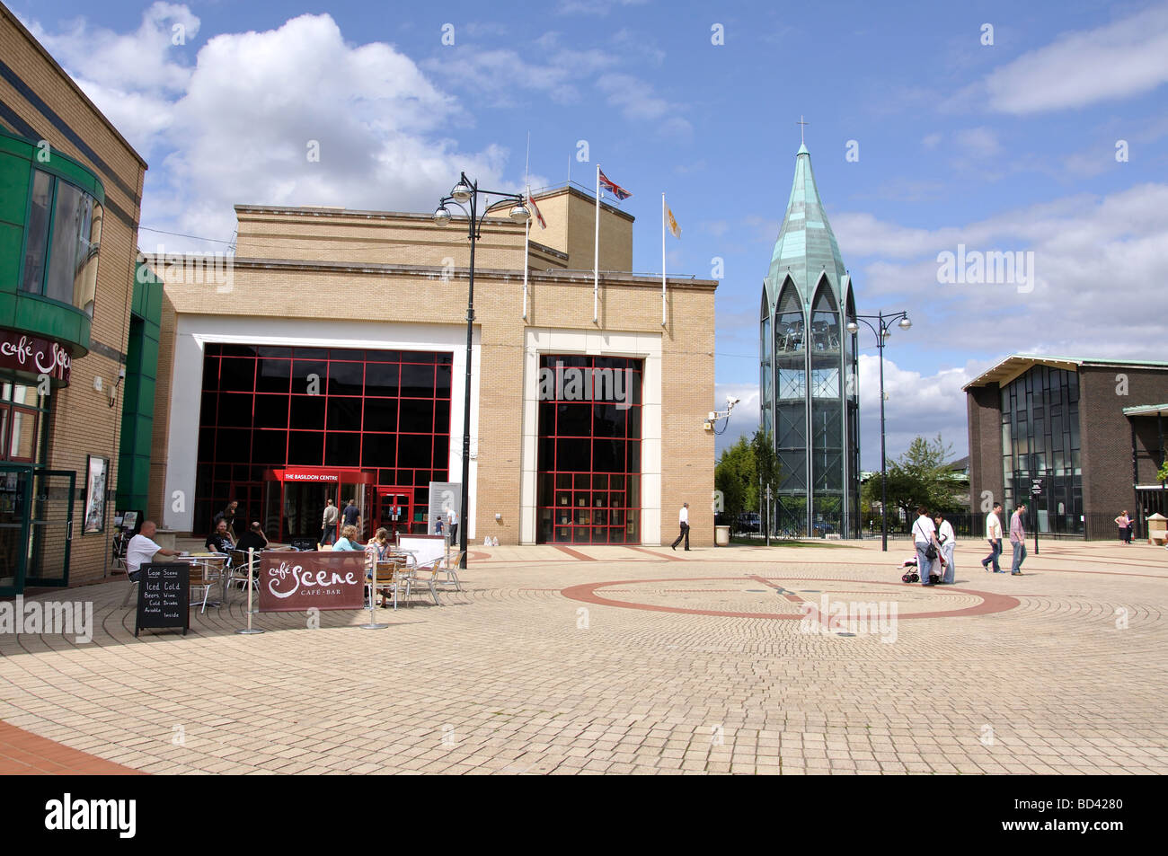 St martin's tower basildon hi-res stock photography and images - Alamy