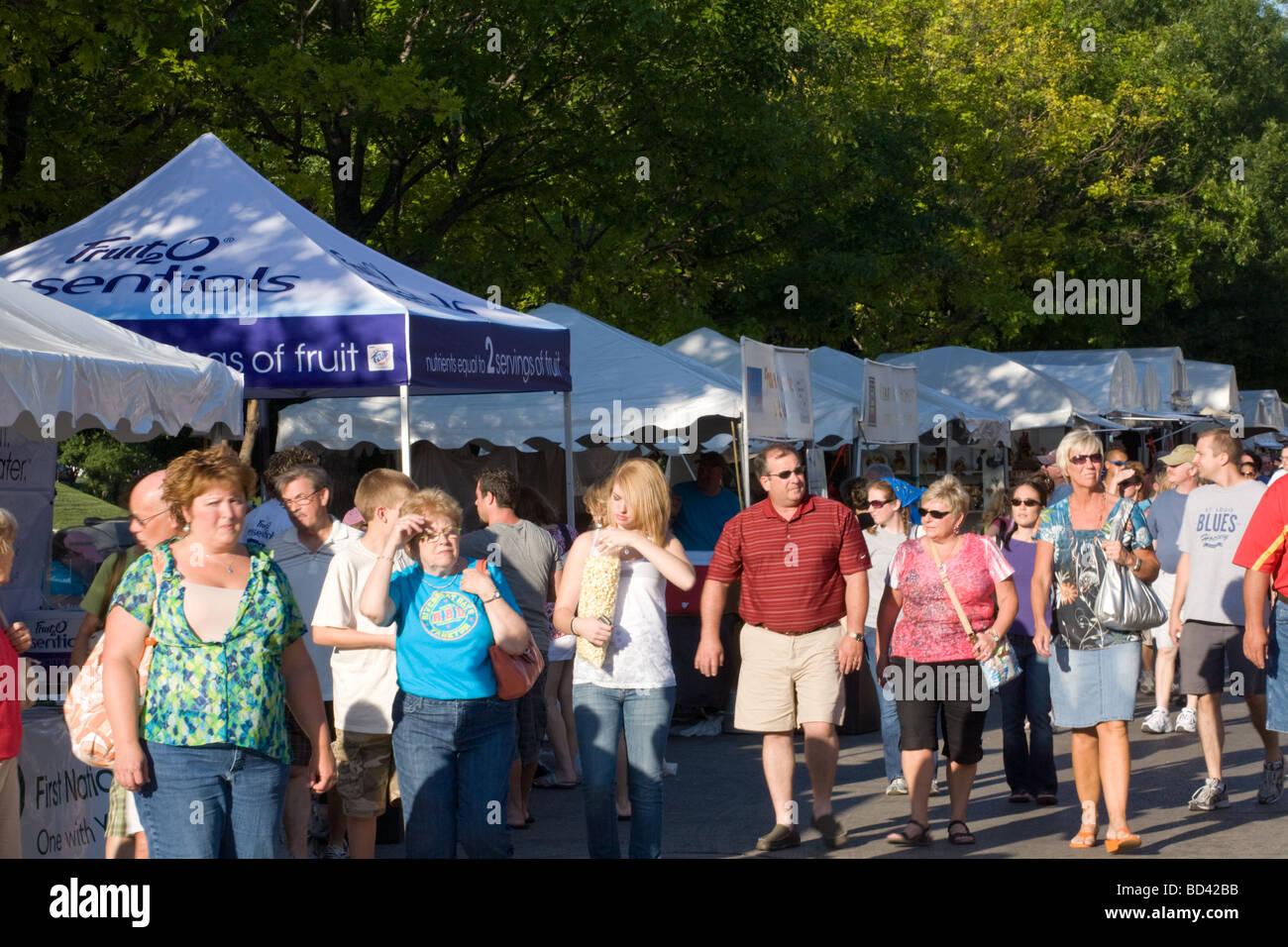 Omaha Summer Arts Festival Omaha Nebraska Stock Photo - Alamy
