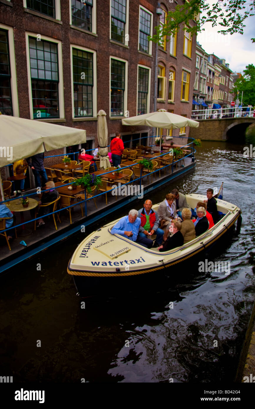 Touring the Canals of Delft, Netherlands Stock Photo - Alamy