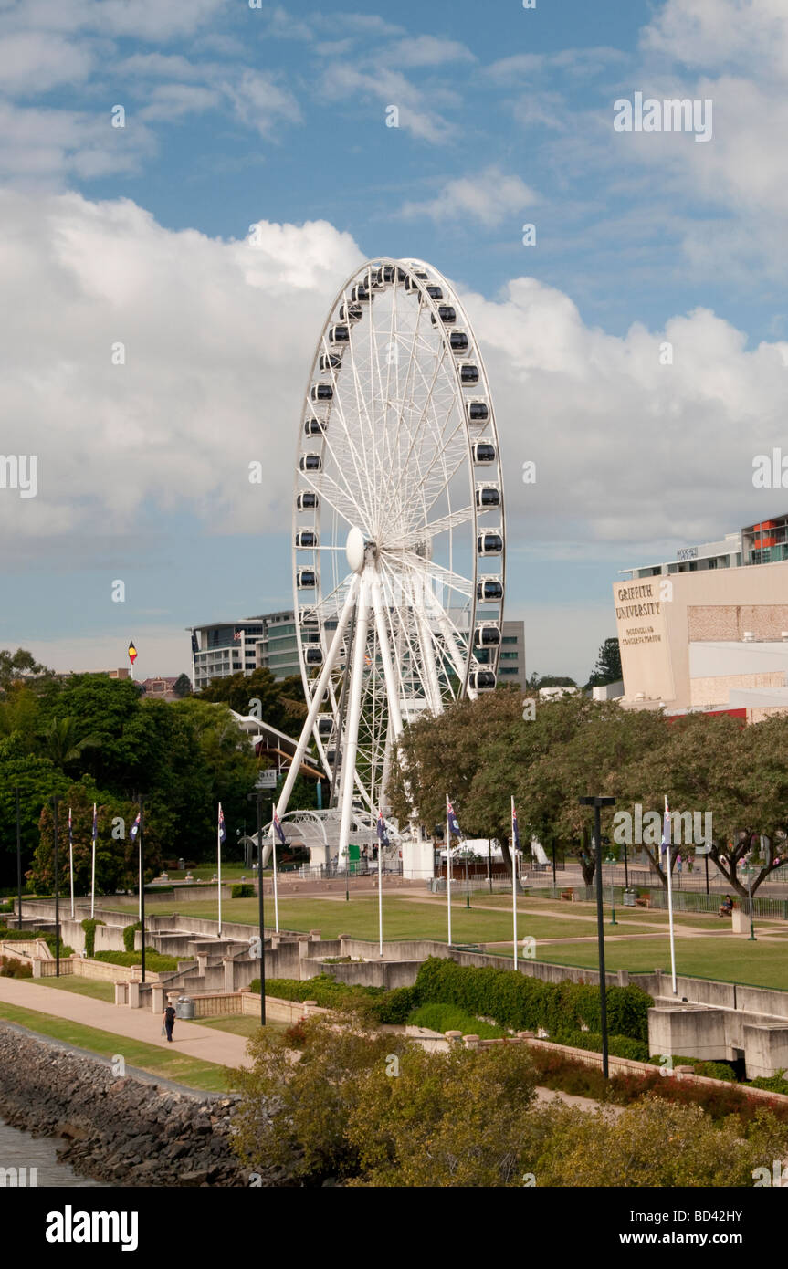 The Brisbane Wheel in Southbank, Brisbane, Australia Stock Photo - Alamy
