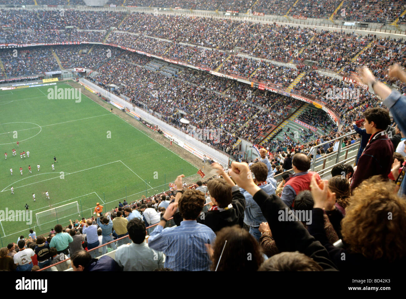 milan meazza stadium Stock Photo - Alamy