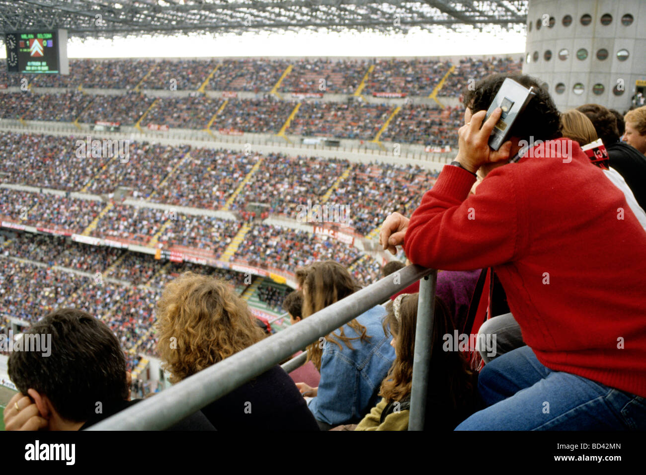 milan meazza stadium Stock Photo - Alamy
