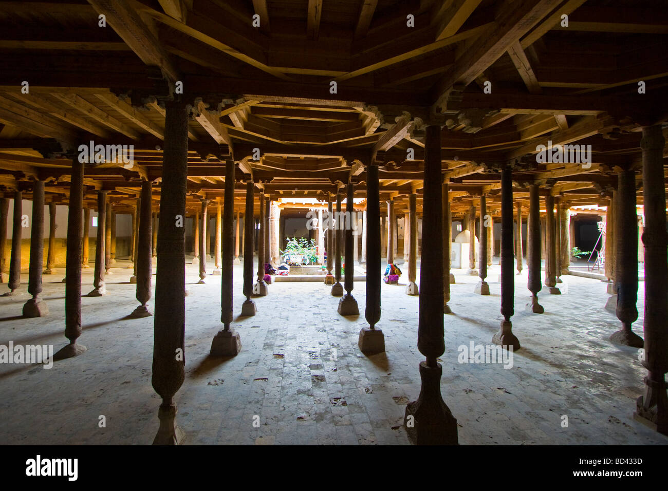 Inside the Juma Mosque in Khiva Uzbekistan Stock Photo - Alamy