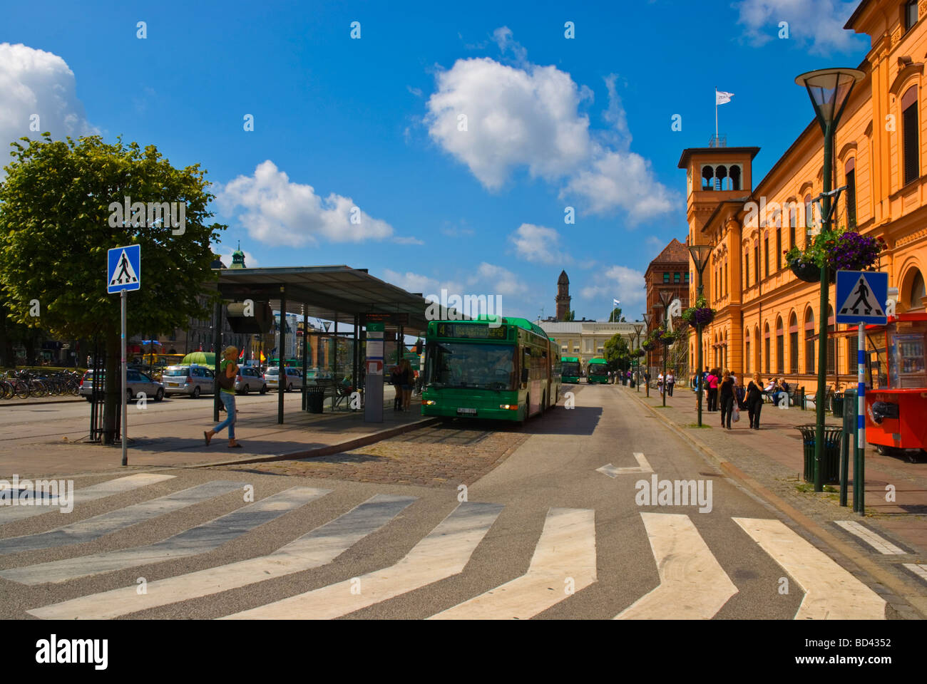 Centralstation the main railway station in Malmö Skåne Sweden Europe ...