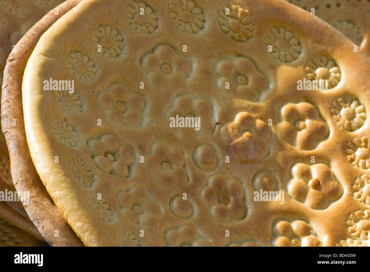 Bread in Bukhara Uzbekistan Stock Photo - Alamy