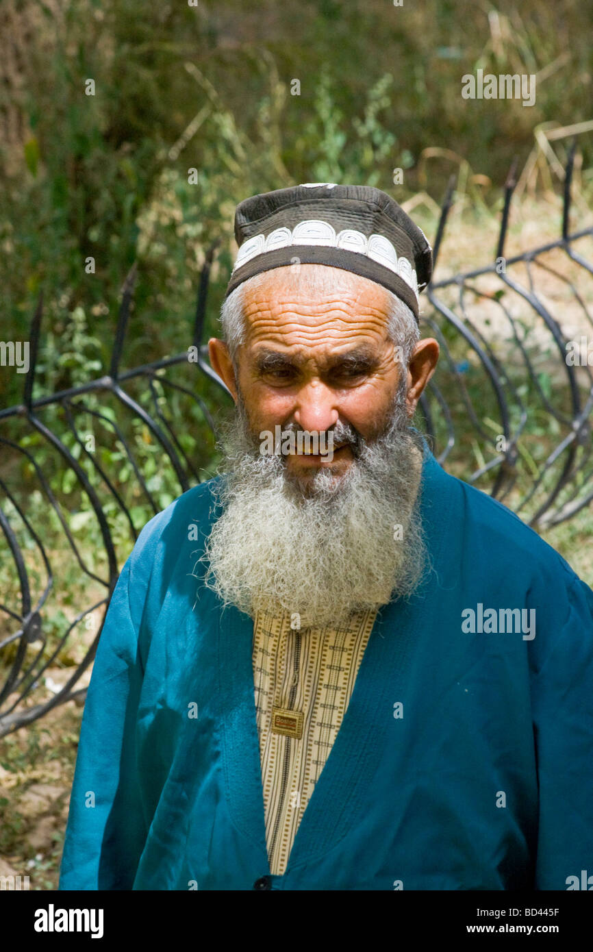 Uzbek Man Dushanbe Tajikistan Stock Photo - Alamy