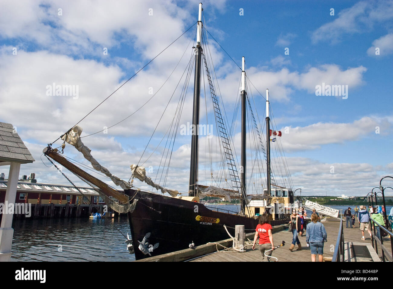 Bluenose schooner hi-res stock photography and images - Alamy