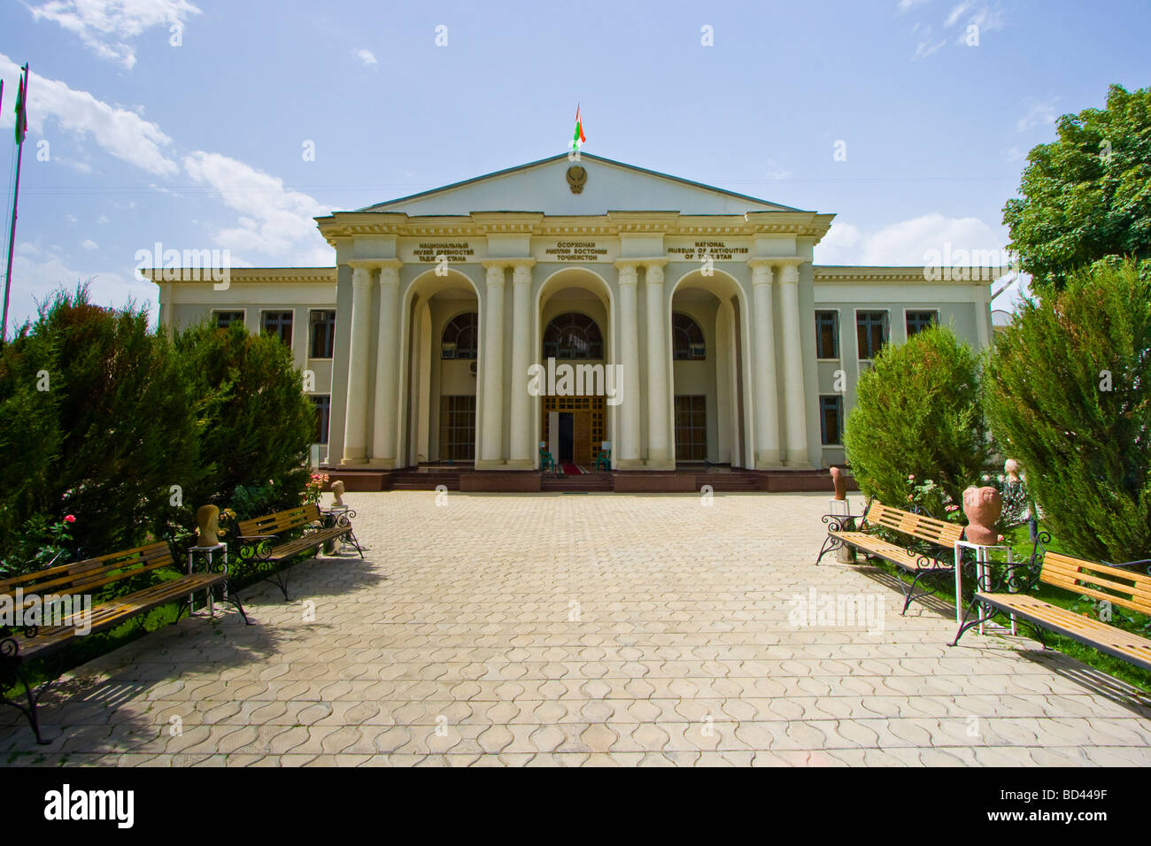National Antiquities Museum in Dushanbe Tajikistan Stock Photo - Alamy