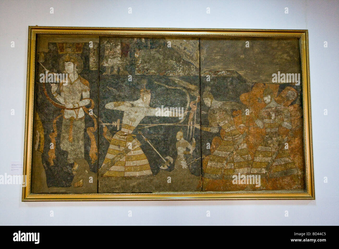 Frescoes from Ancient Sogdian Penjikent at the National Museum of ...