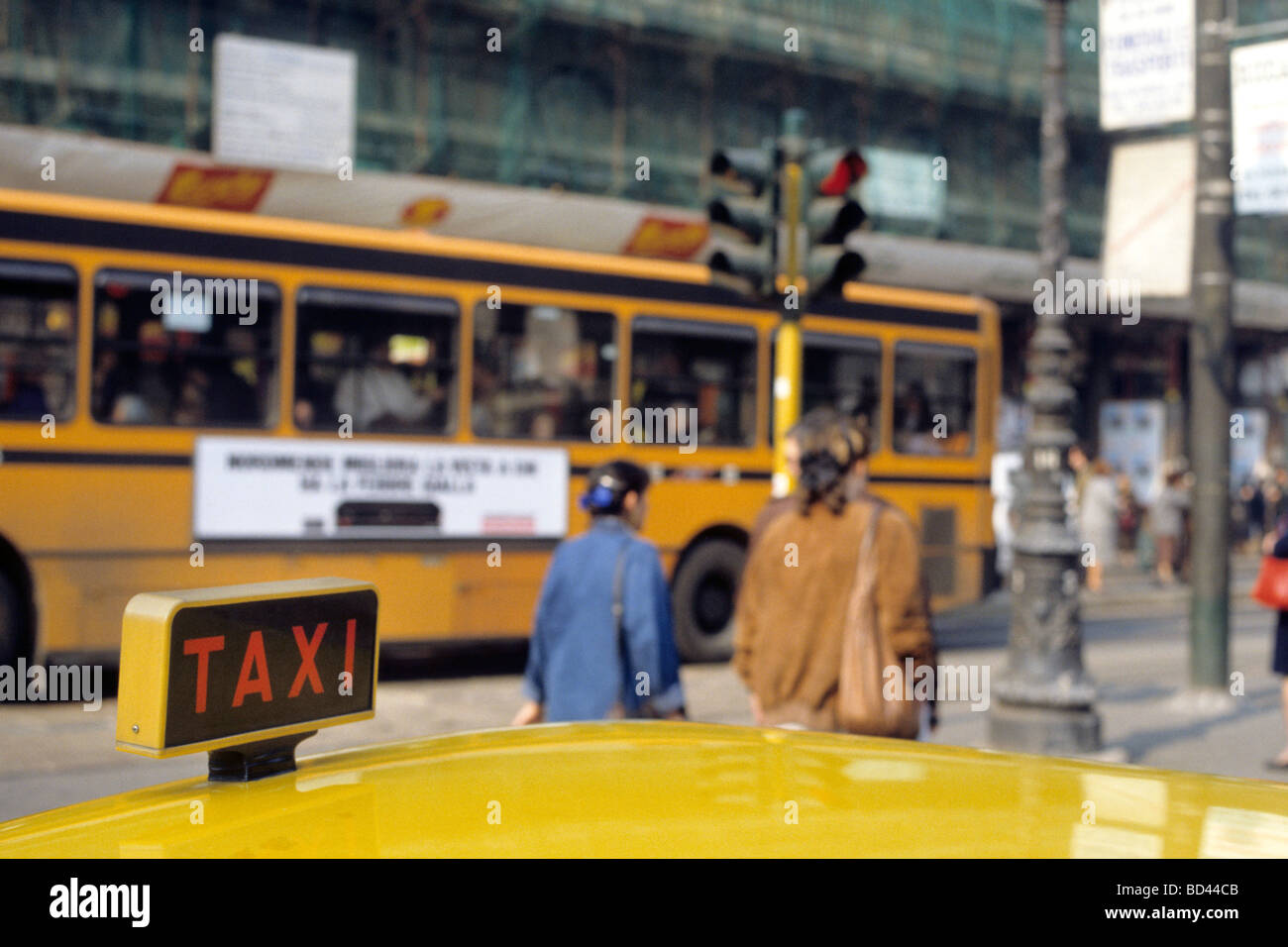 milan taxi driver 1988 Stock Photo - Alamy