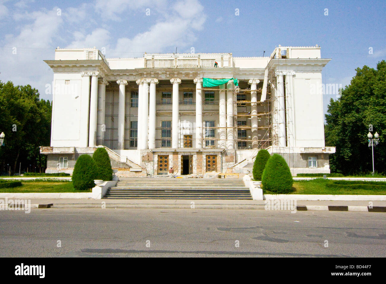 Aini Opera Ballet Theatre Dushanbe Tajikistan Stock Photo - Alamy