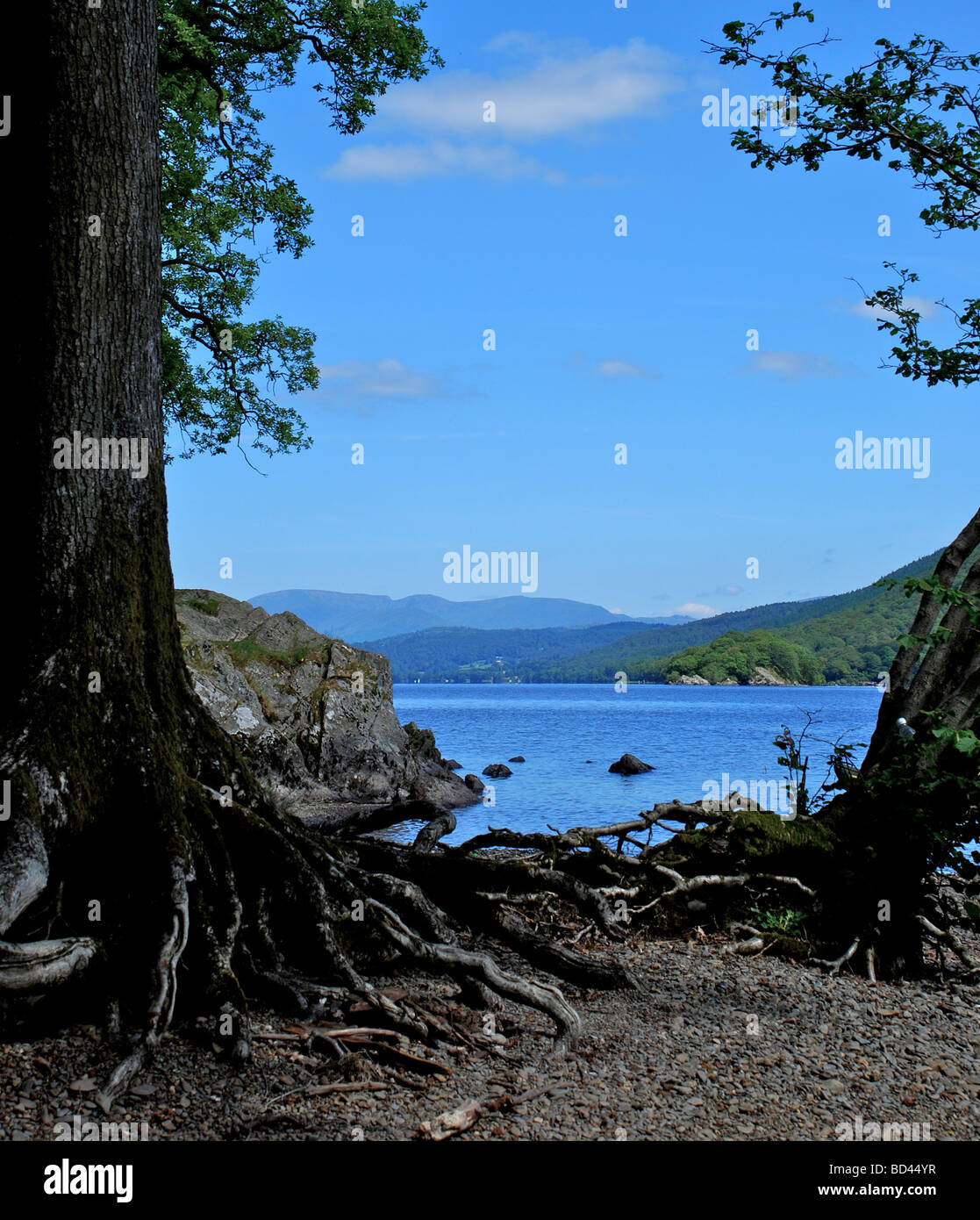 Conistan Water, Summer Stock Photo - Alamy