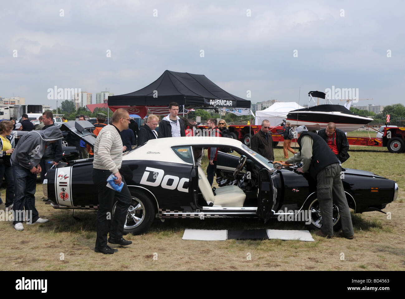 Dodge Charger from 1971 modified car Stock Photo - Alamy