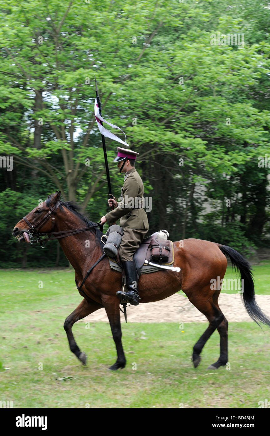 Polish historical cavalry show in Warsaw, Poland - uniform from 1936 ...