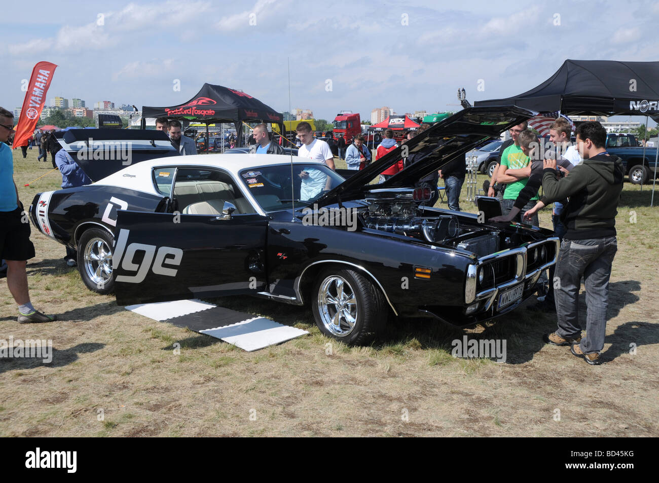 Dodge Charger from 1971 modified car Stock Photo - Alamy