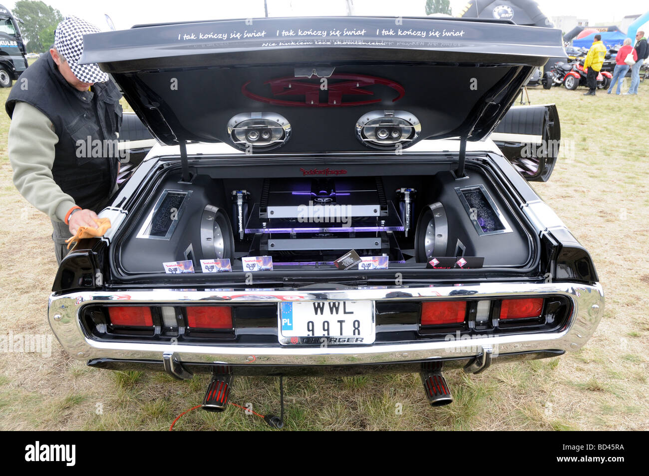 Dodge Charger from 1971 modified car Stock Photo - Alamy