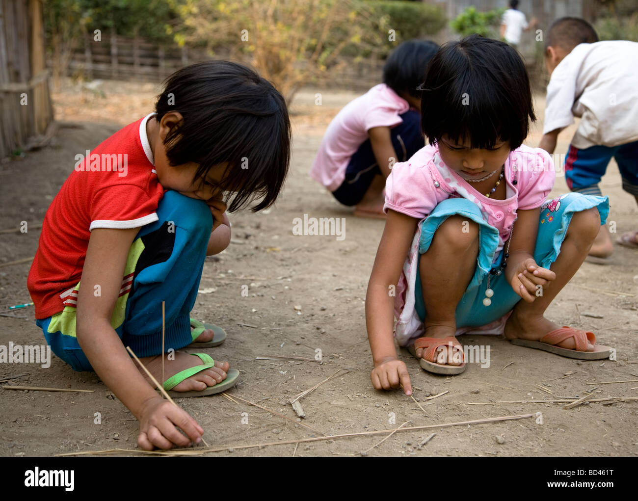 Lahu tribe kids hi-res stock photography and images - Alamy
