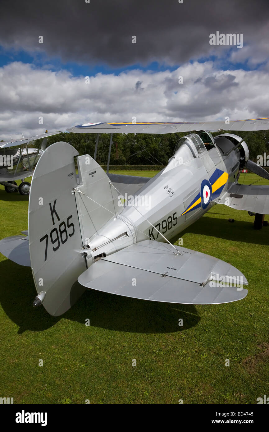An RAF Gloster Gladiator biplane fighter Stock Photo - Alamy