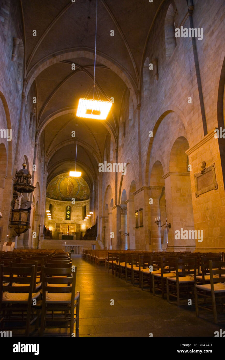 Domkyrkan cathedral Lund Skåne Sweden Europe Stock Photo - Alamy