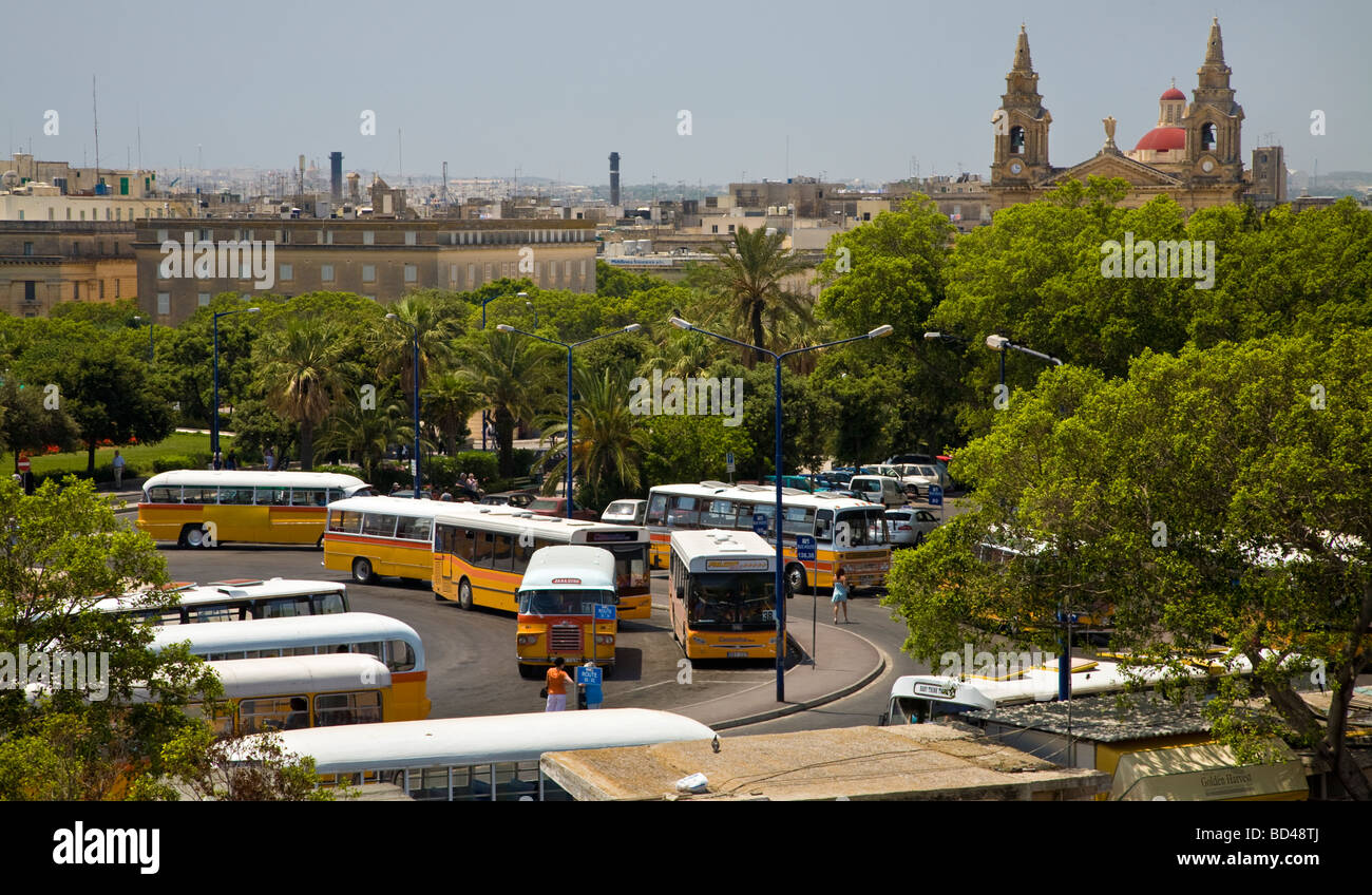 Bus station depot malta valletta hi-res stock photography and images ...