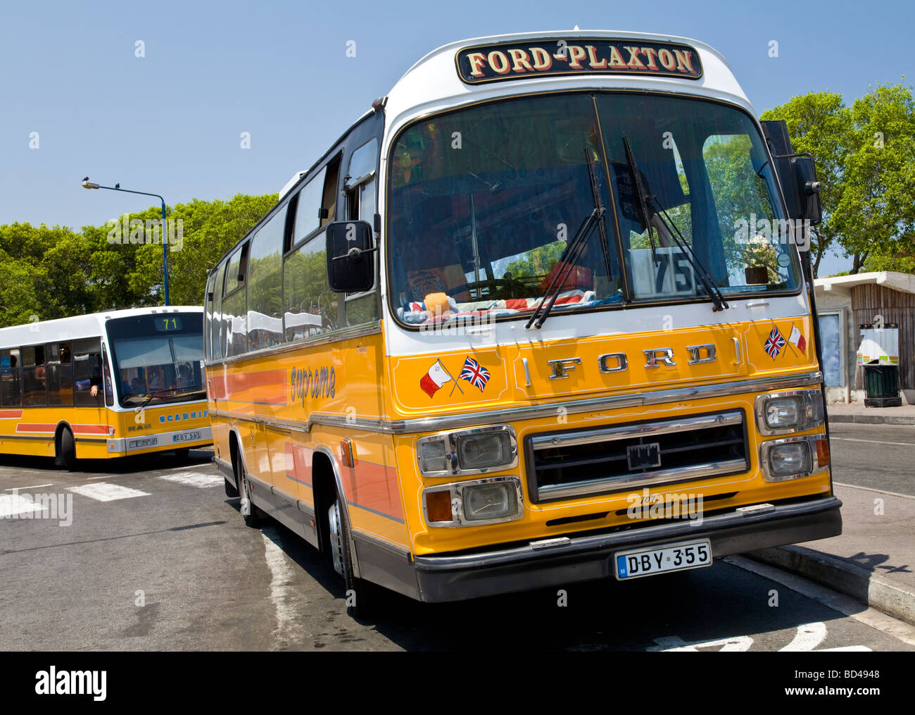 Ford R1014, DBY355, at Valletta bus station, Malta, EU Stock Photo - Alamy
