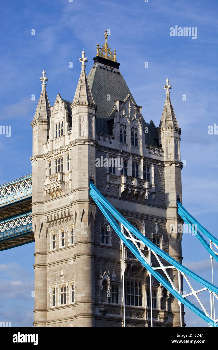 Architectural Detail Tower Bridge London Stock Photo - Alamy