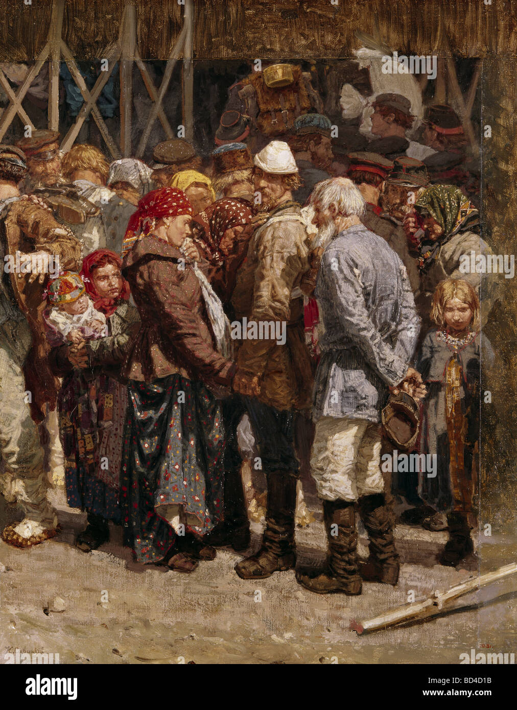 Savitsky painting hi-res stock photography and images - Alamy