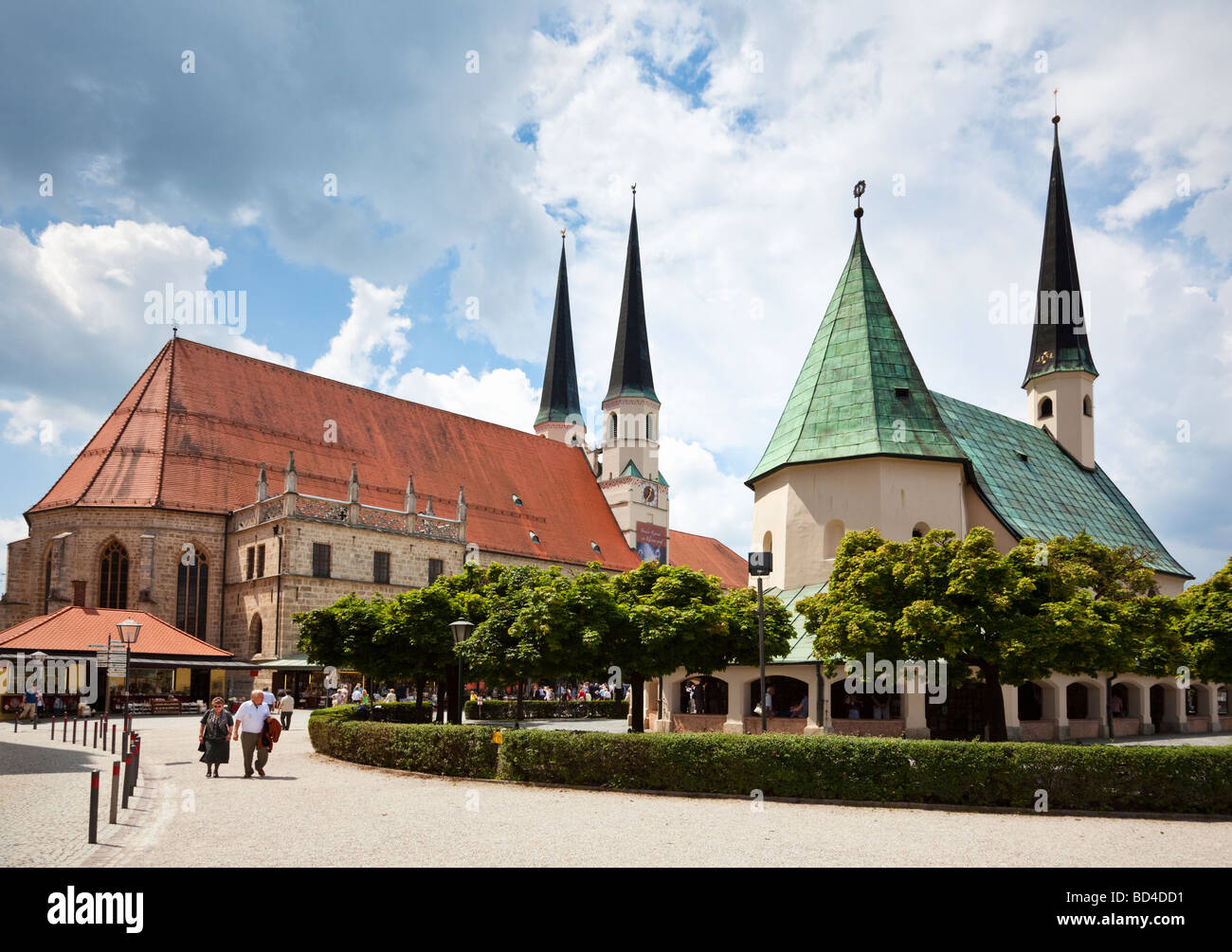 Altotting, Bavaria, Germany - Collegiate Parish Church and Chapel of ...